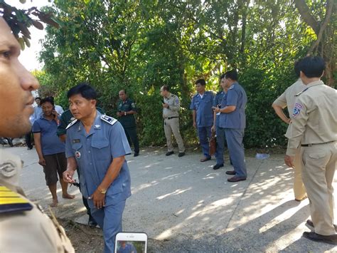 នគរបាលខេត្តកណ្តាលឡោមព័ទ្ធទីតាំងកាត់ត កែច្នៃ រថយន្តខុសច្បាប់មួយកន្លែងនៅក្រុងតាខ្មៅ នគរដ្រេហ្គន