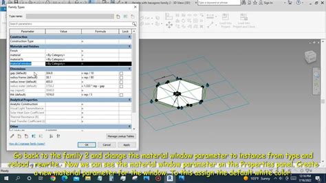 Revit Adaptive Parametric Modelling Facade Hexagons Part 2 Youtube