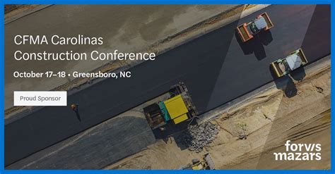 Forvis Mazars Is A Proud Principal Partner Of The Cfma Carolinas