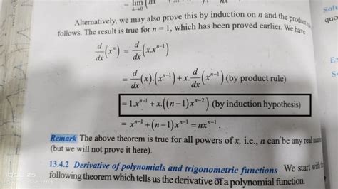 How By Induction Hypothesis The Highlighted Statement Is Derived R Askmath
