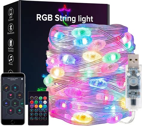 Btf Lighting Ws B Ic Rgb Twinkle Smart Fairy Transparente Rugby