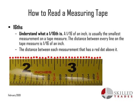 PPT How To Read A Measuring Tape PowerPoint Presentation ID