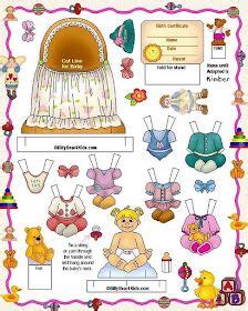 Descubre 900 Ideas De Bebés De Papel Y Muñecas Recortables Paper
