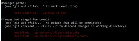 Git Error Fatal Exiting Because Of An Enresolved Conflict Fixed By Chonghwi Medium
