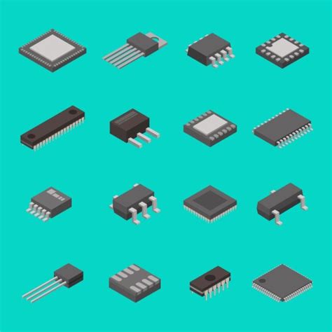 Semiconductor Vector Images Over 13 000