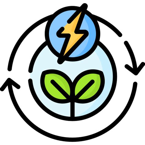Renewable Energy Special Lineal Color Icon