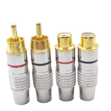 Male Female Rca Connectors
