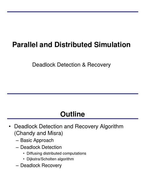 M S 12 Deadlock Detection Recovery Pdf Concurrency Computer