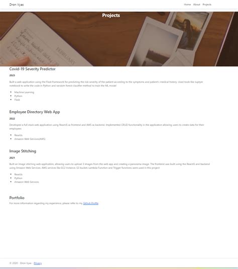 GitHub Dronv Resume Template Asp Net Core