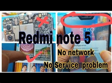 Redmi Note No Network No Service Problem Network Ic Problem Assam Mobile Tech YouTube