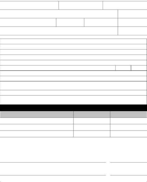 Evaluation Form In Word And Pdf Formats