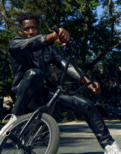 Bmx Star Nigel Sylvester Dishes On His Coach Campaign Us Weekly