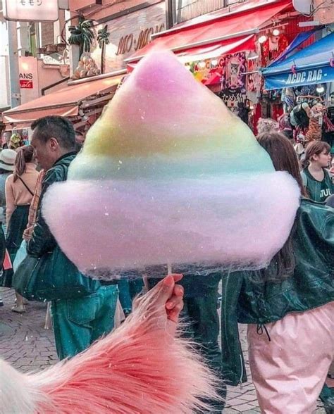 Pin By Chelsea Hartanto On Cotton Candy Cotton Candy Rainbow Food