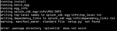 Command Line Installing Splunk Sdk For Python Stack Overflow