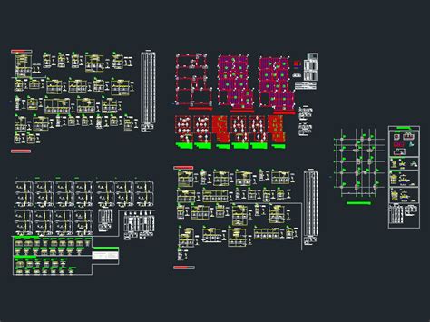 Reinforced Concrete Structure In Autocad Cad 2 63 Mb Bibliocad