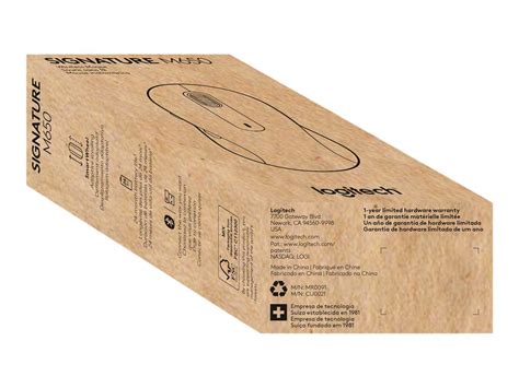 Logitech Signature M Overview Specs Details Shi