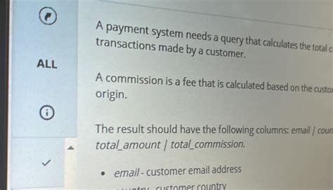A Payment System Needs A Query That StudyX