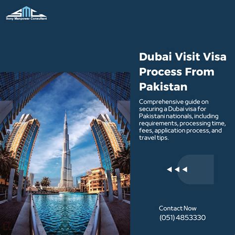 Dubai Visit Visa Process From Pakistan In 2024