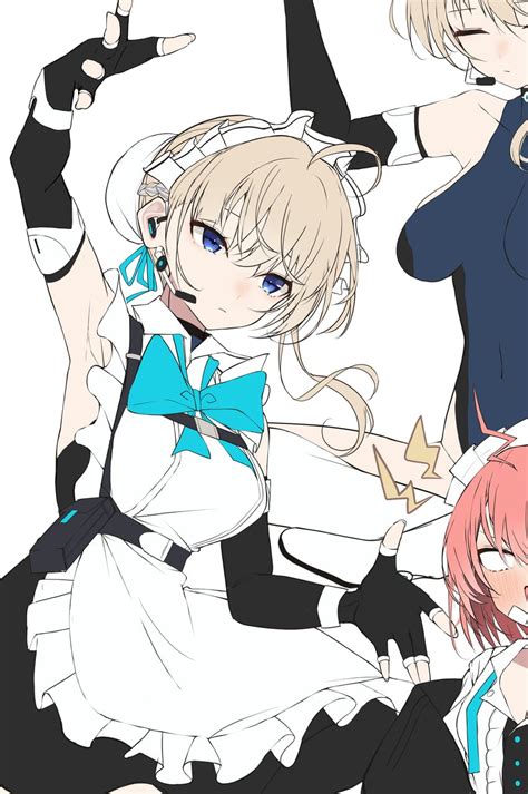 Toki And Neru Blue Archive Drawn By Nidaime Doronbo Danbooru