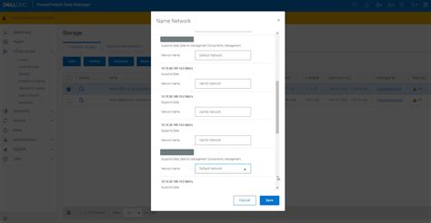 How To Set Up Powerprotect Data Manager Multi Vlan Network Dell Us