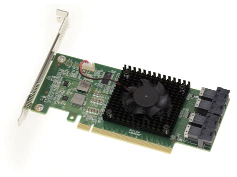 Used Multi Host Switch Card Chipset Plx Pex 8747 128Gb S 4 SSD U2 Nvme Or Pcie 4x UBB Threads