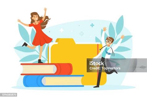 행복한 의사와 그의 환자 환자를 치료 하는 개업 의사 의료 및 지원 벡터 일러스트 건강 진단에 대한 스톡 벡터 아트 및 기타 이미지 건강 진단 건강관리와 의술 벡터