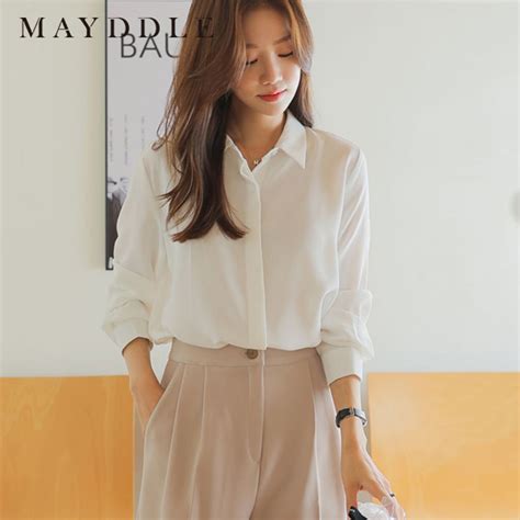 포스티 올데이 링클프리 히든버튼 블라우스free L 선택