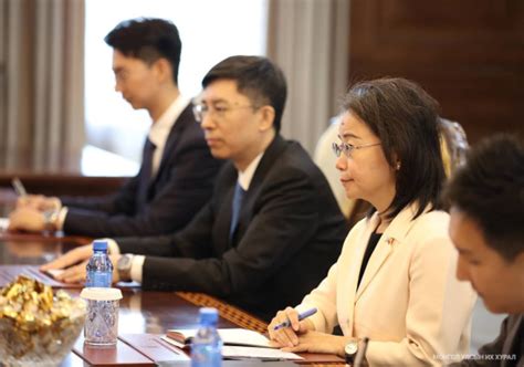 УИХ ын дарга Элчин сайд Шэнь Миньжюанийг хүлээн авч уулзав