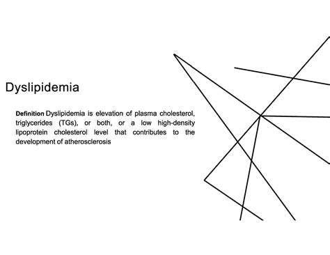 Dyslipidemia Lab 4 Pathology 01 Introduction 02