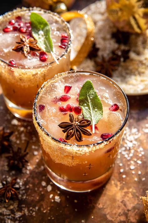 Brown Sugar Sage Ginger Paloma With Mocktail Half Baked Harvest