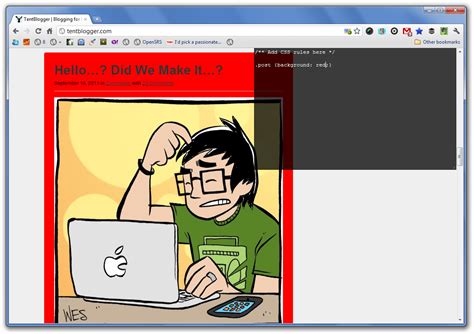 Live Css Editing With Css Terminal Churchmag