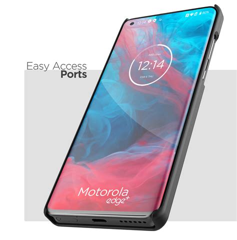 Motorola Edge Plus Duraclip Case And Holster Black Encased