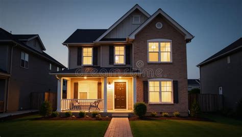 Mortgage Rate Decline Visualized As House Symbol Decrease Stock Illustration Illustration Of