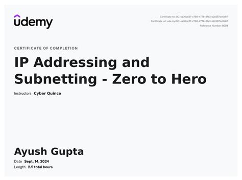 Ayush Gupta On Linkedin Networking Certification Subnetting Techskills Continuouslearning…