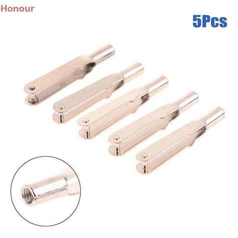 Honour 5pcs M2 M3 Steel Clevis Push Rod Coupler Servo Connector