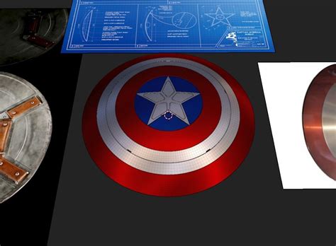 Mcu Falcon Captain America Shield 3d Model Cgtrader Mcu Falcon Captain America Shield 3d Model Cgtrader