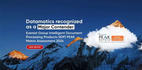 Analyst Report Everest Group Intelligent Document Processing Idp Products Peak Matrix
