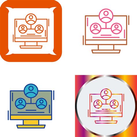 hierarchy structure icon design 45581480 vector art at vecteezy
