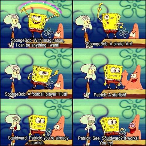 Spongebob Imagination Box Quotes