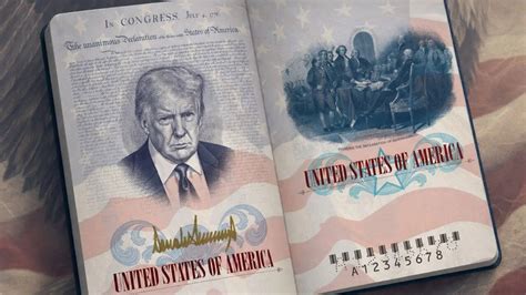What Is ‘patriot Passport Trump Image On Us Travel Document Explained