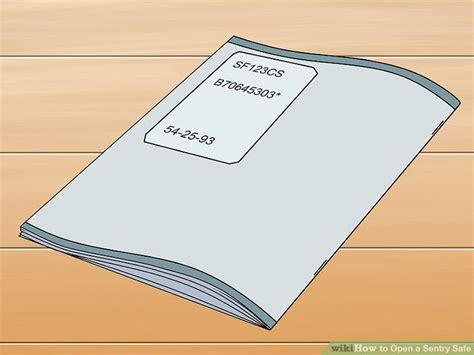 Easy Ways To Open A Sentry Safe WikiHow