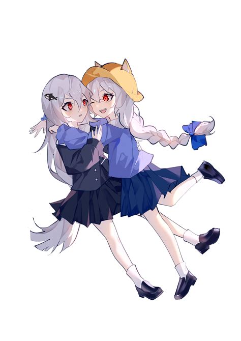 Skadi And Specter Arknights Drawn By Ampheta Danbooru