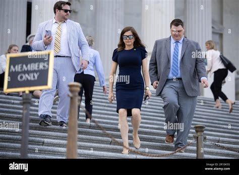 Rep Nancy Mace R Sc Departs The Us Capitol May 10 2023