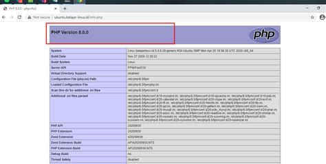 Install Php 8 Pada Ubuntu Server 20 04 Lts Belajar Linux Id Situs Belajar Linux Terlengkap Dan