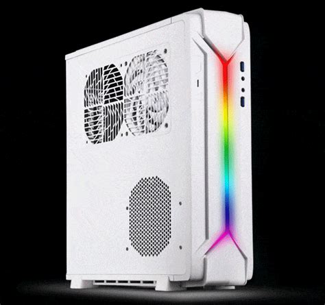 Silverstone Rvz03 Mini Itx Argb Case White Crox Development