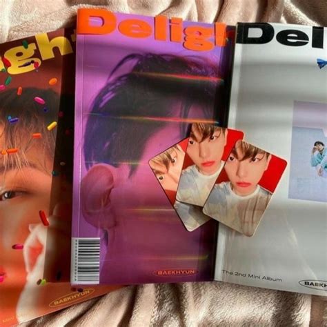 Exo Baekhyun Delight Album Shopee Malaysia