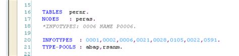 How To Create Sap Abap Hr Reports Using A Logical Database Ldb