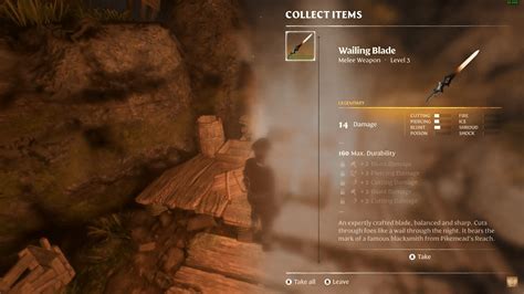 Enshrouded Legendary Wailing Blade Location Games Fuze
