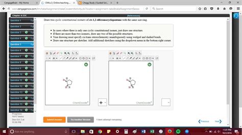 Constitutional Isomers Of Trans 1 2 Dimethylcyclopentane
