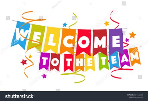 Welcome To The Team Banner